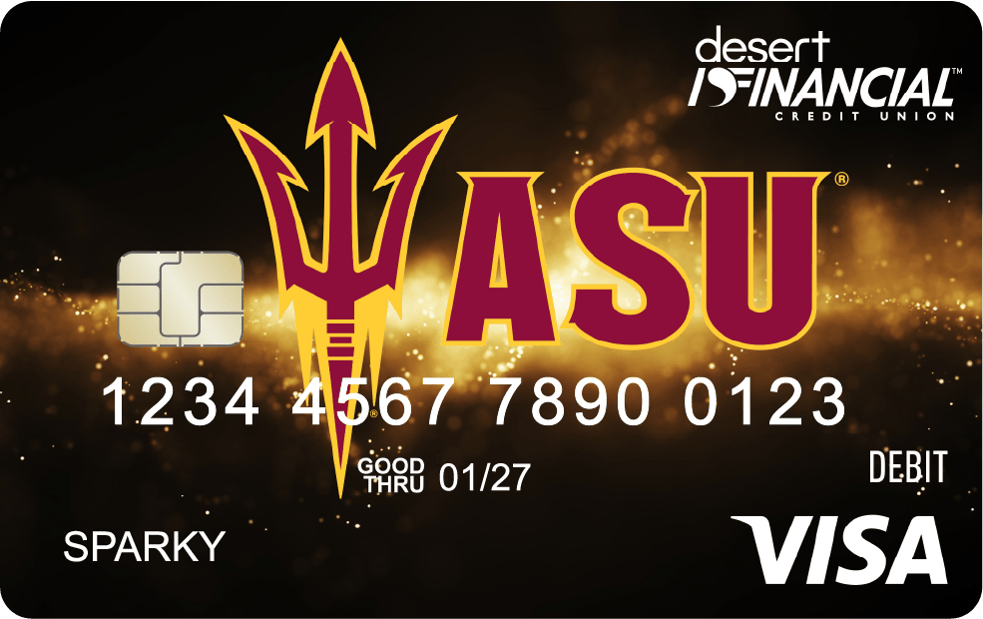 Visa debit cards for everyday use | Desert Financial