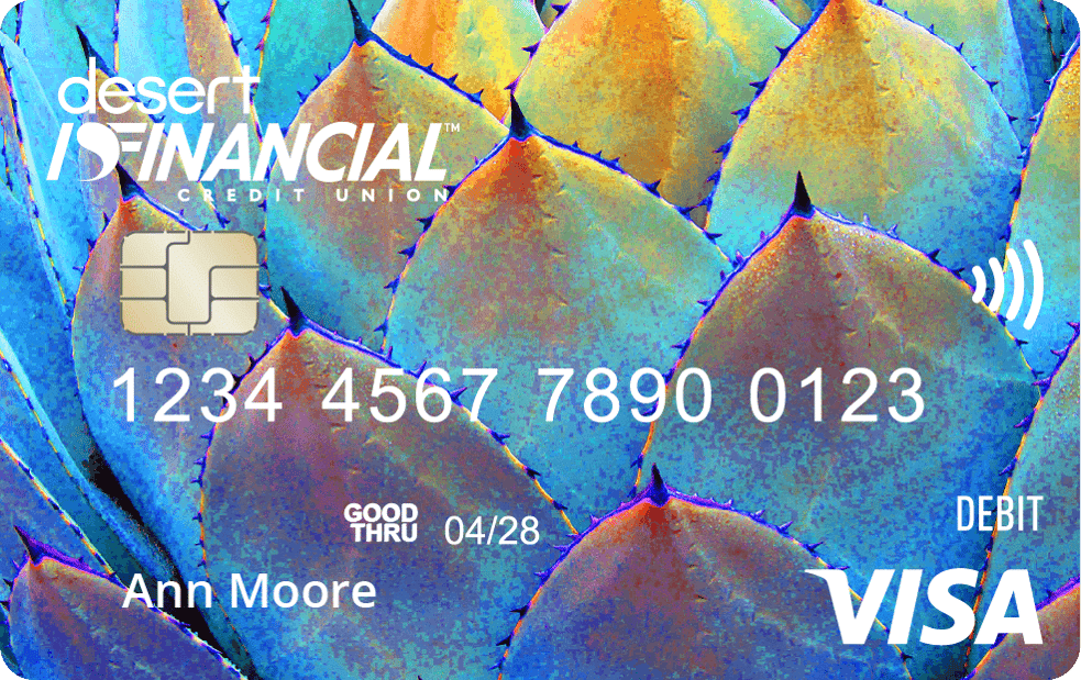Visa debit cards for everyday use | Desert Financial