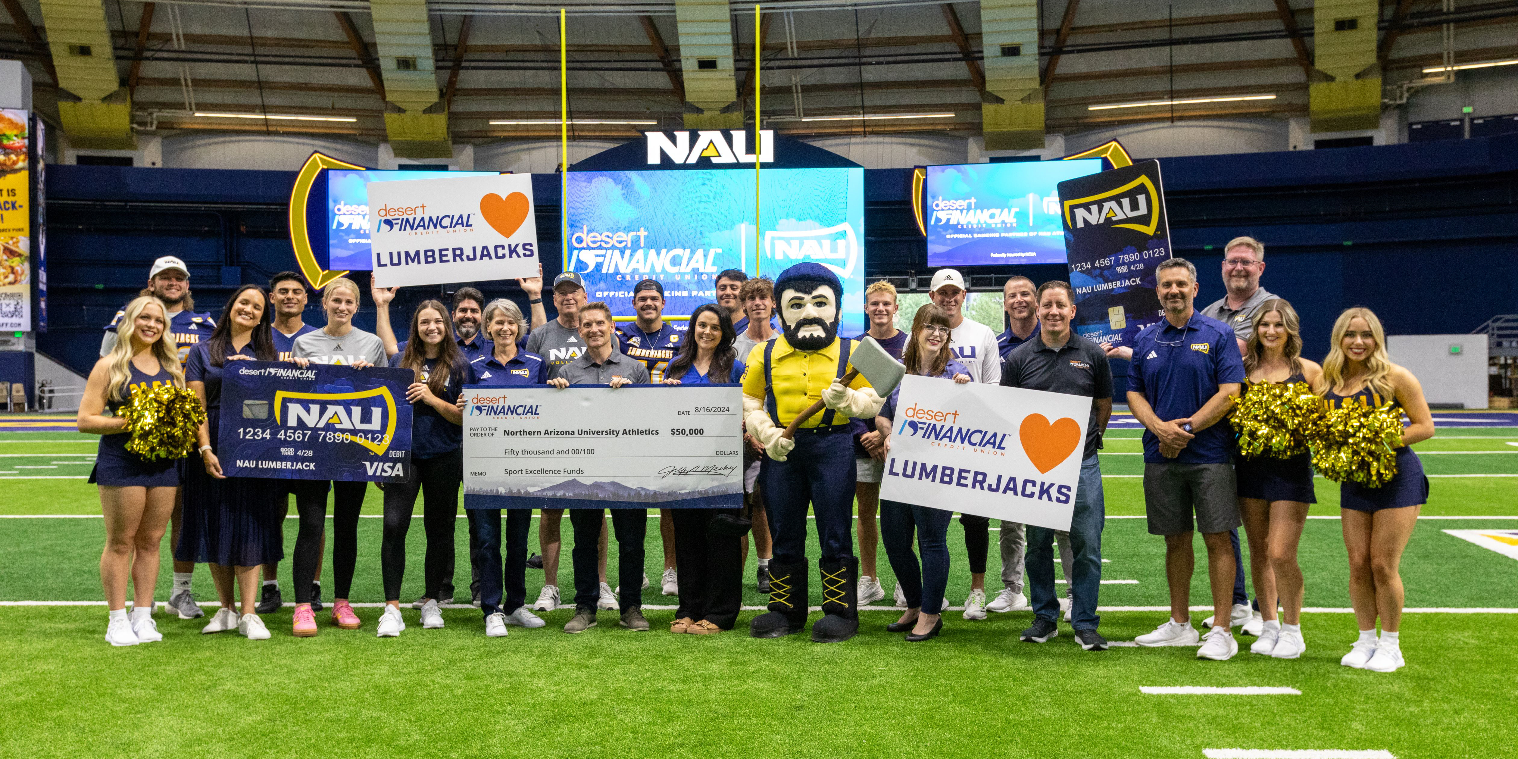 Desert Financial Named Official Banking Partner of NAU Athletics ...